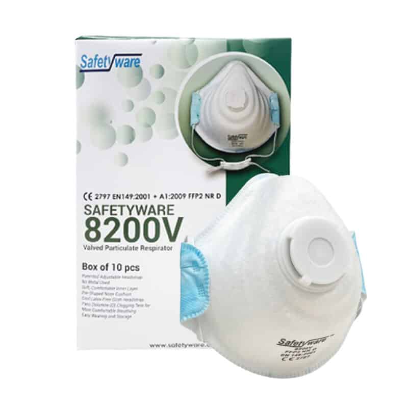 Latex-Free High-Efficiency Particulate Respirator: All-Day Comfort