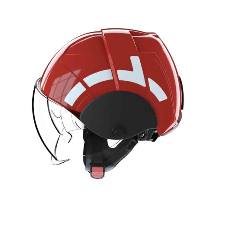 Stay Protected with the Fireman Helmet with Face Shield - Safetyware Group