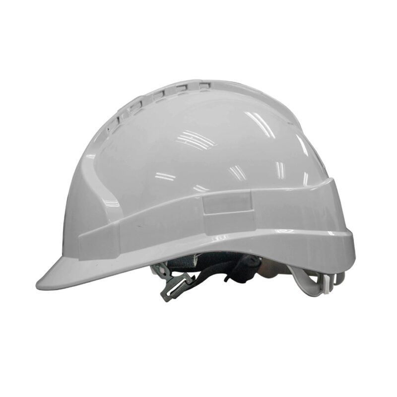 Non-Vented Safety Helmet w/ Plastic Harness | SAFETYWARE Explorer I ...