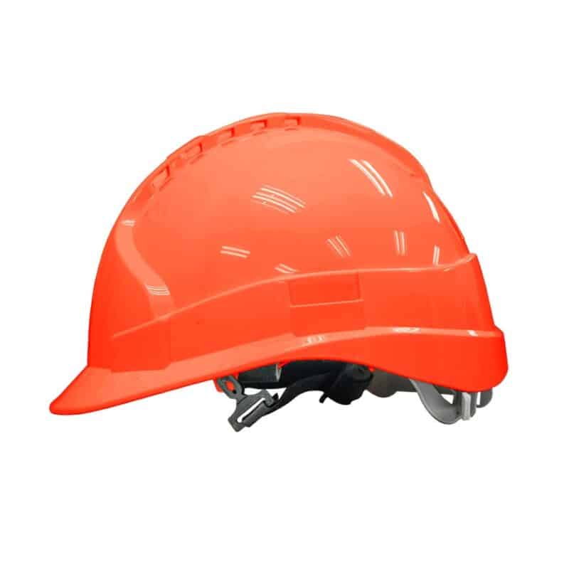 Non-Vented Safety Helmet w/ Plastic Harness | SAFETYWARE Explorer I ...