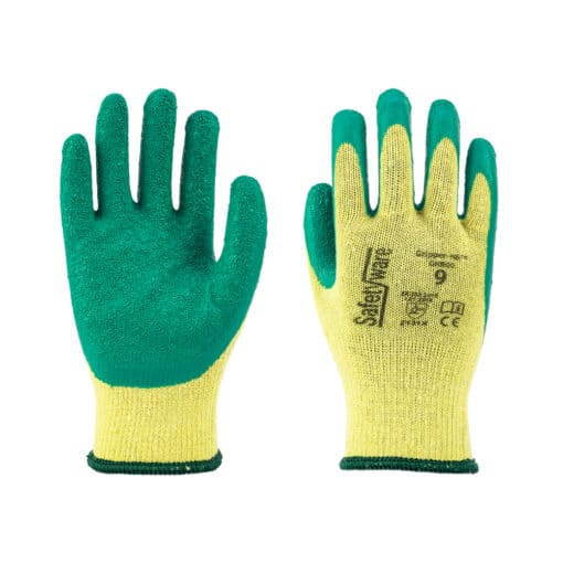 SAFETYWARE Rubber Coated Gloves for Comfort and Versatility