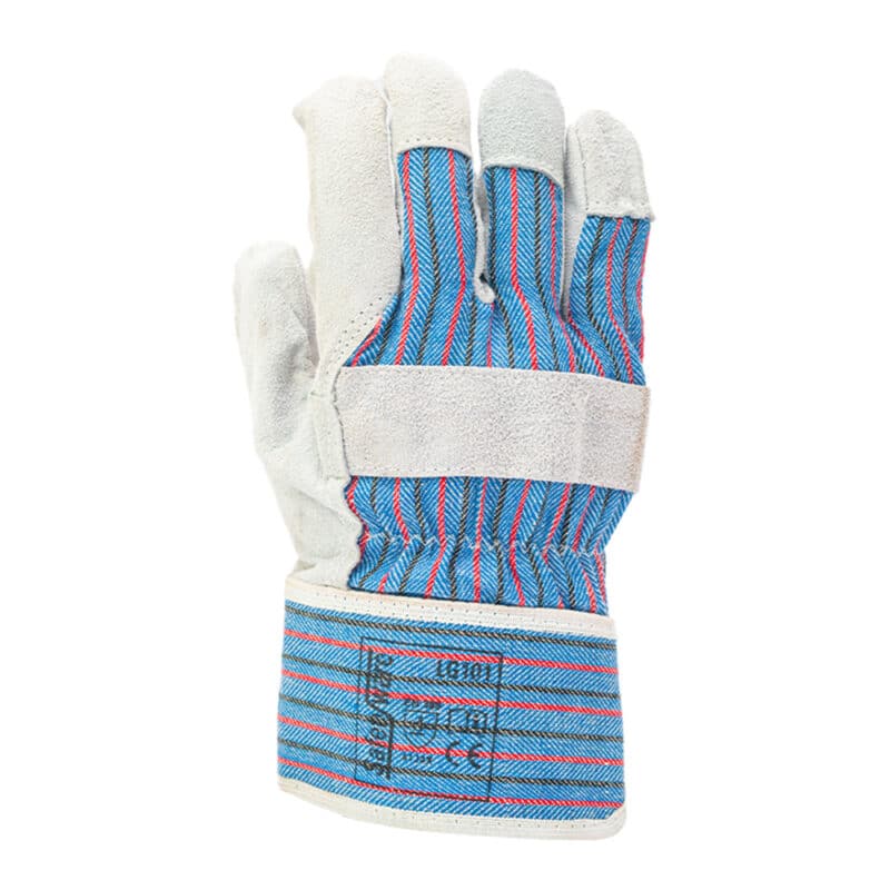 Cow Split Leather Work Gloves: Robust Protection and Durability ...