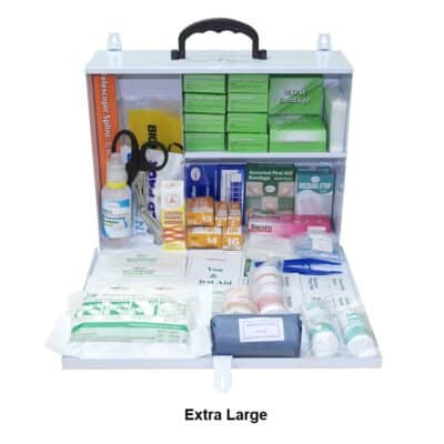 First Aid Kit with Metal Box in 5 Sizes: Comprehensive Solution ...