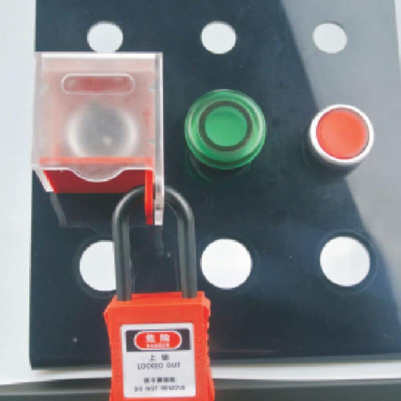 High-Strength Emergency Stop Lockout Device for Industrial Safety ...