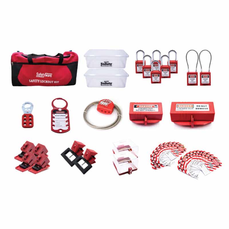 SAFETYWARE Safety Loto SAFETYWARE Combination Advanced Lockout Station ...