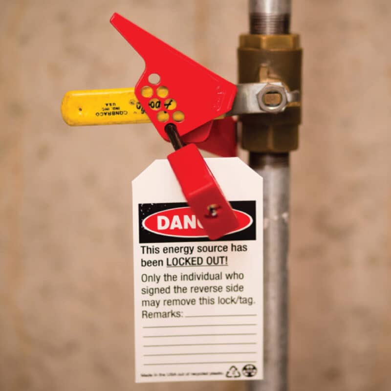 Ball Valve Lockout Device: Secure Quarter-Turn Valves Safely ...