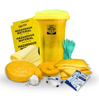 Ensure Workplace Safety with Chemical Sorbent Spill Kit 240 Liters ...