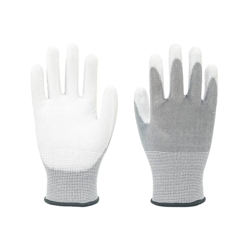 SAFETYWARE FP232 ESD PU Palm Coated cut resistant gloves