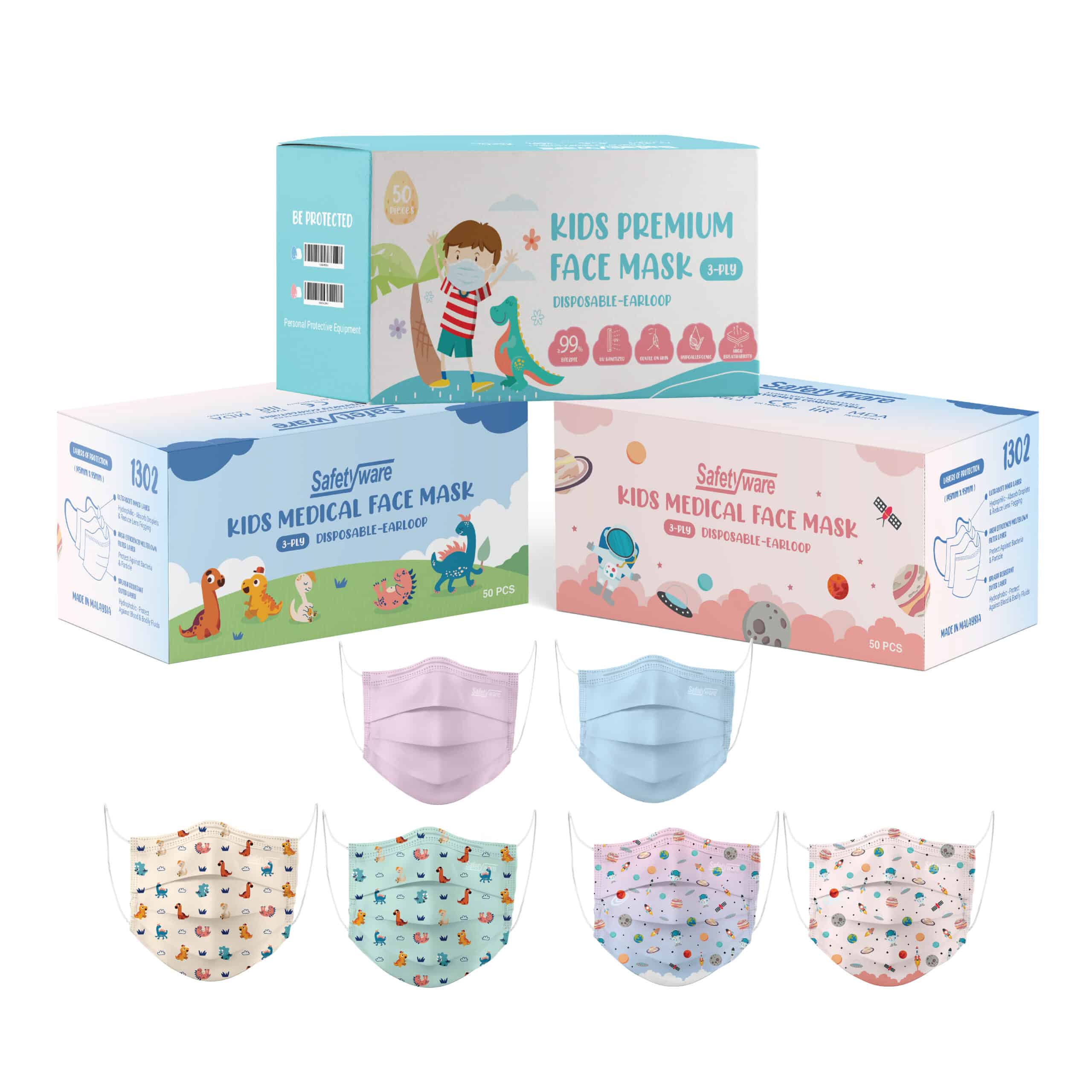 Kids Face Masks - Safetyware Group
