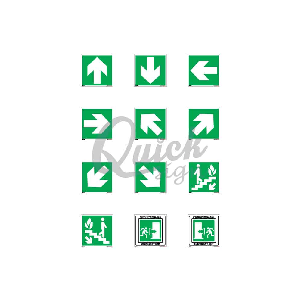 Emergency Escape Signs - Safetyware Group