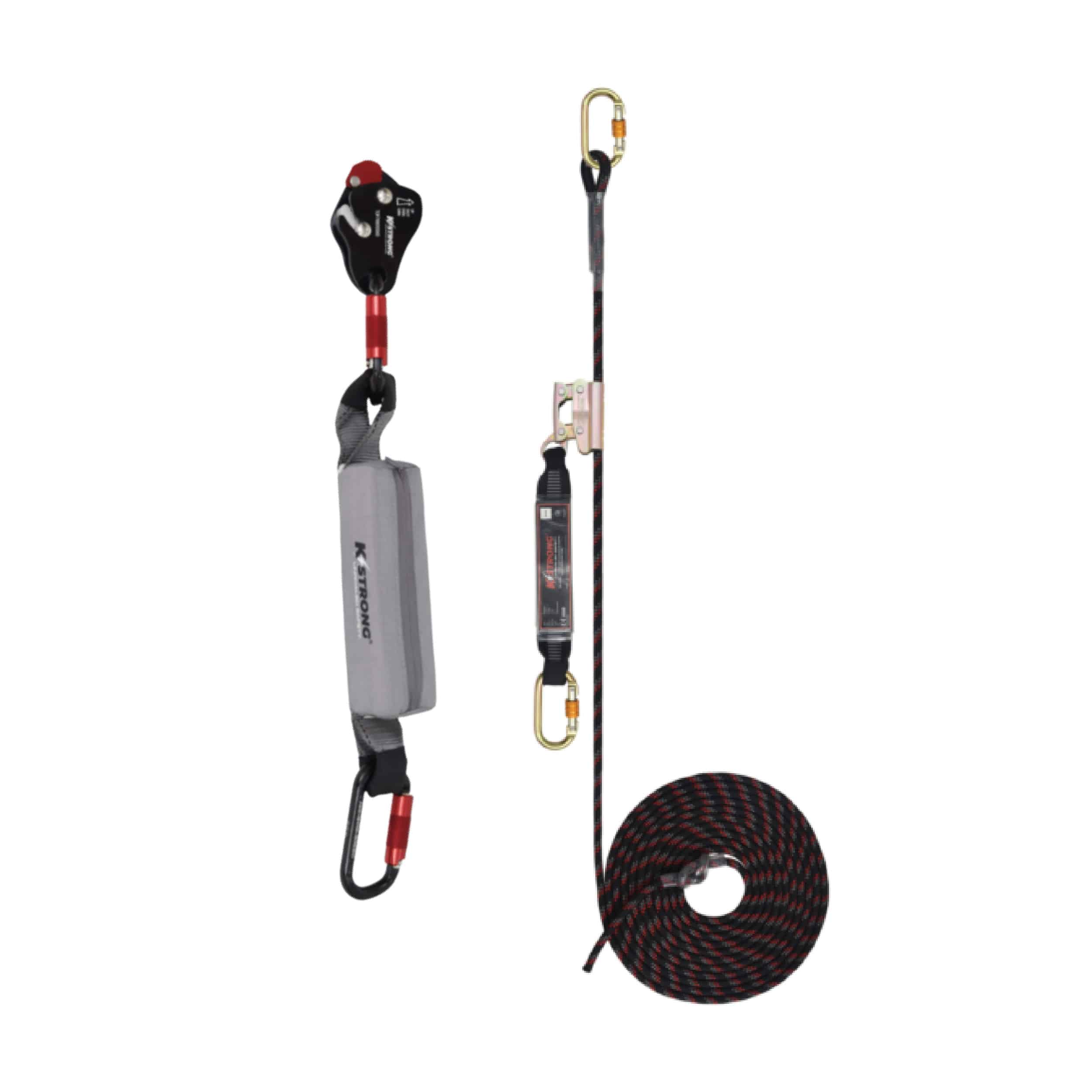 Guided Type Fall Arrester System | Secure Vertical Fall Protection