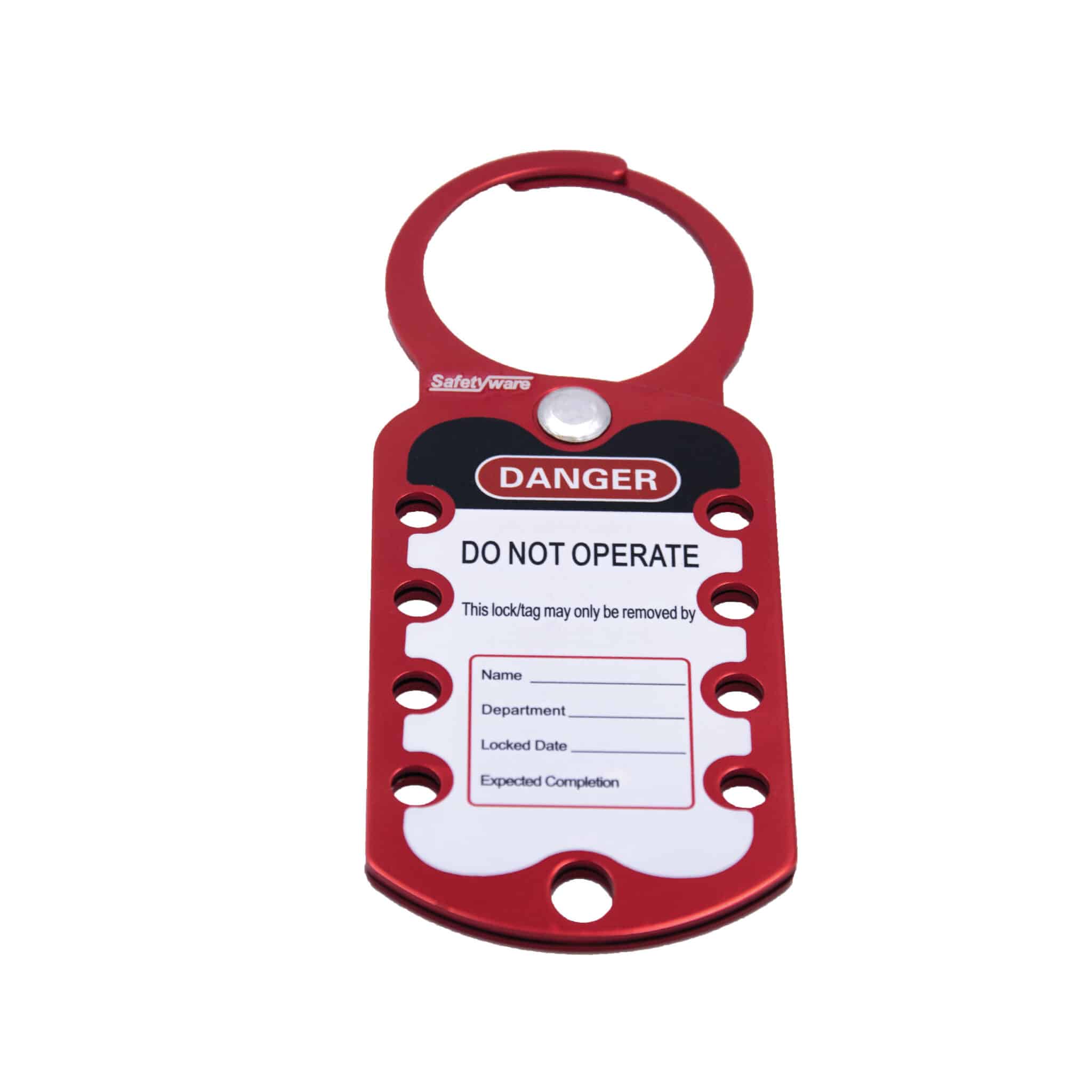 Aluminium Lockout Hasp: Ensure Effective Energy Source Isolation ...