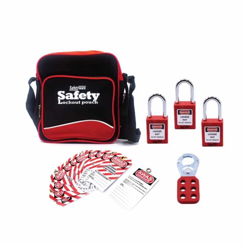 Compact Safety Lockout Kit: Complete Lockout/Tagout Solution ...
