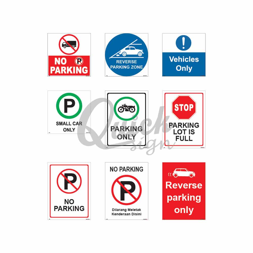 Parking Sign - Safetyware Group