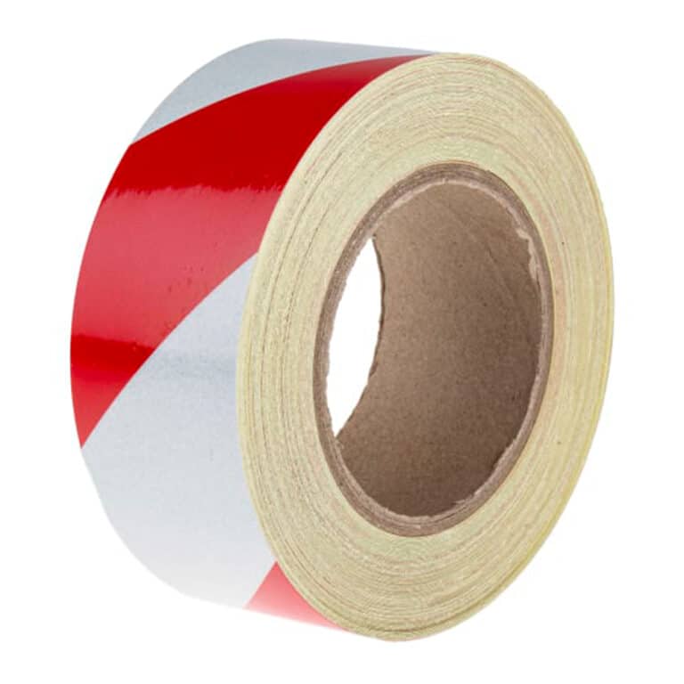 SAFETYWARE EcoRoute Black + Yellow PVC Floor Marking Tape