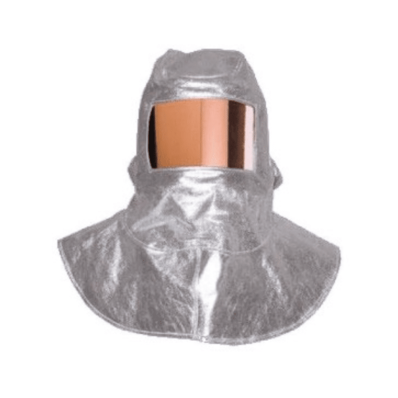Safetyware 580gsm Aluminized Heat Protection Hood with Visor