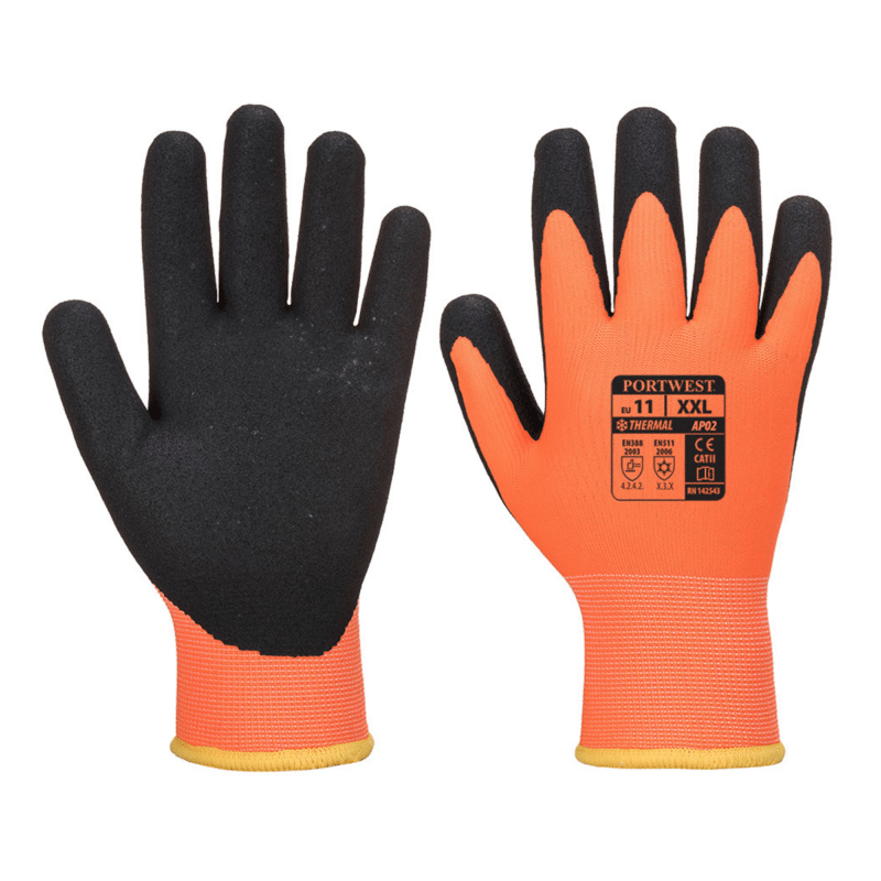 Thermo Pro Ultra Gloves: Dual Latex Coating for Liquid Protection