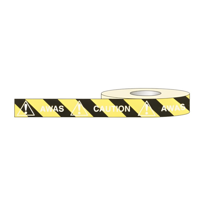 Versatile Usage: High-Visibility Caution Tape for Restricted Zones
