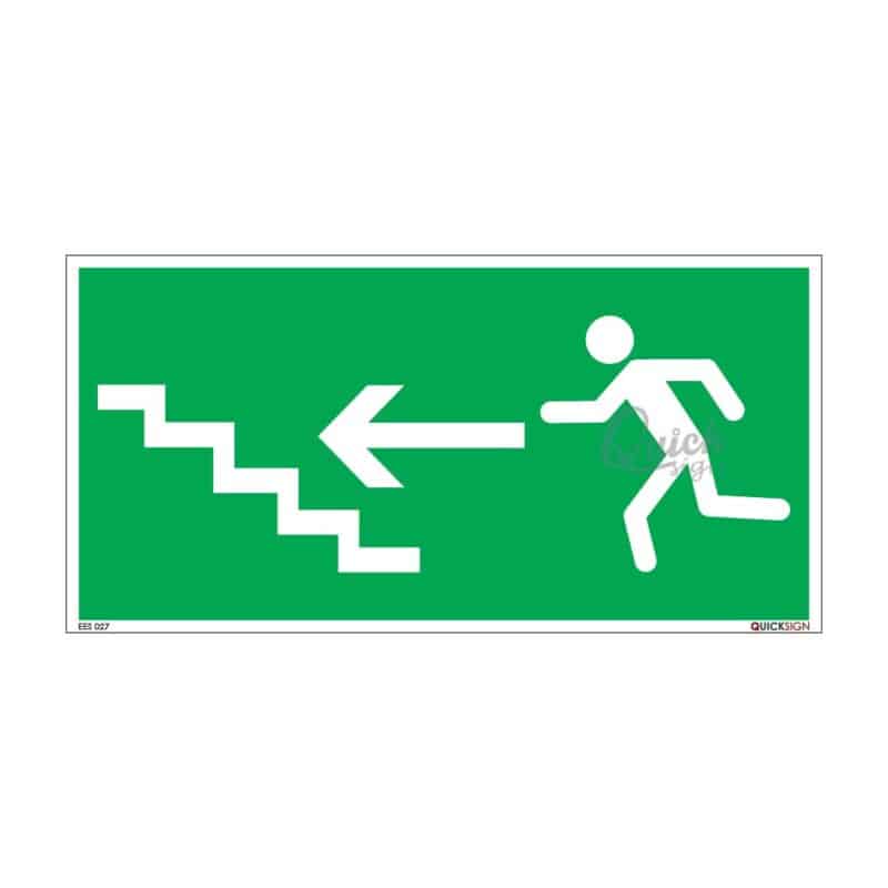 Emergency Exit (Upstairs Left) | High-Visibility, Durable & Easy ...