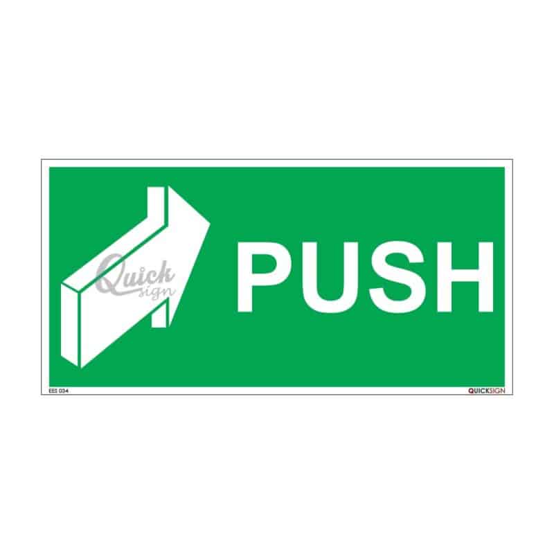 PUSH | High Visibility, Durable & Easy Installation