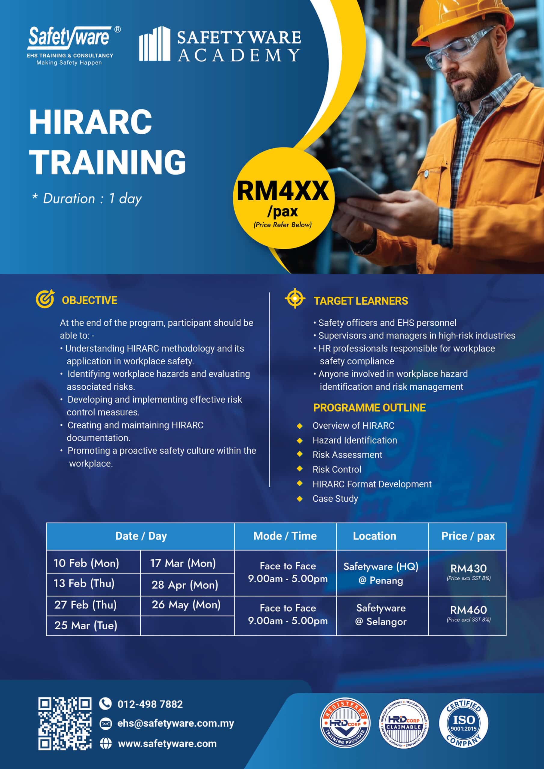 Public Training : HIRARC Training