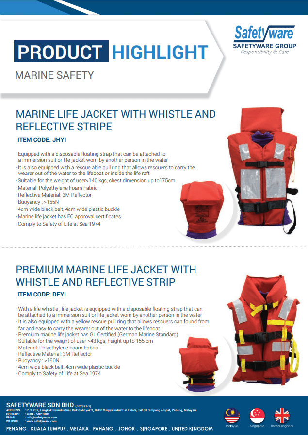Marine Safety - Safetyware Group