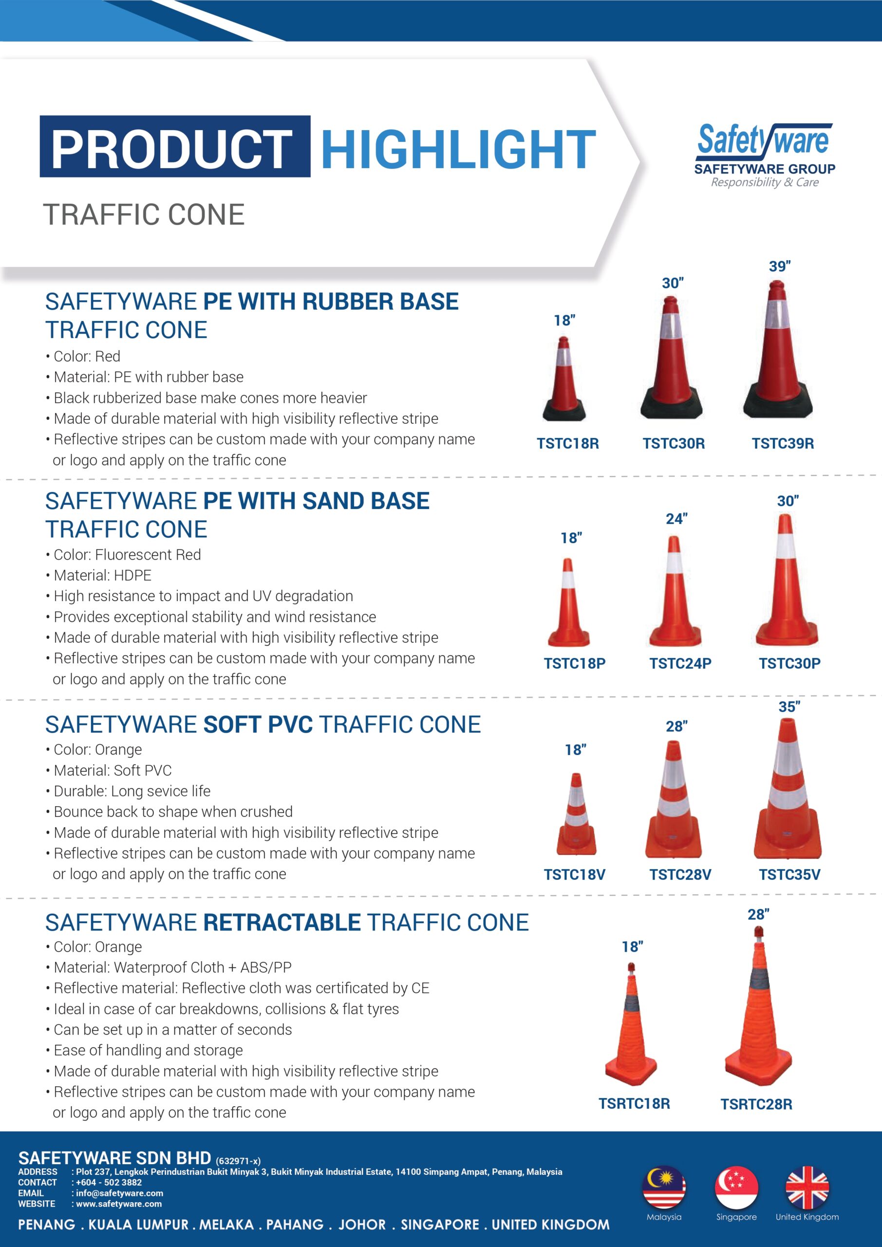 Traffic Cone - Safetyware Group
