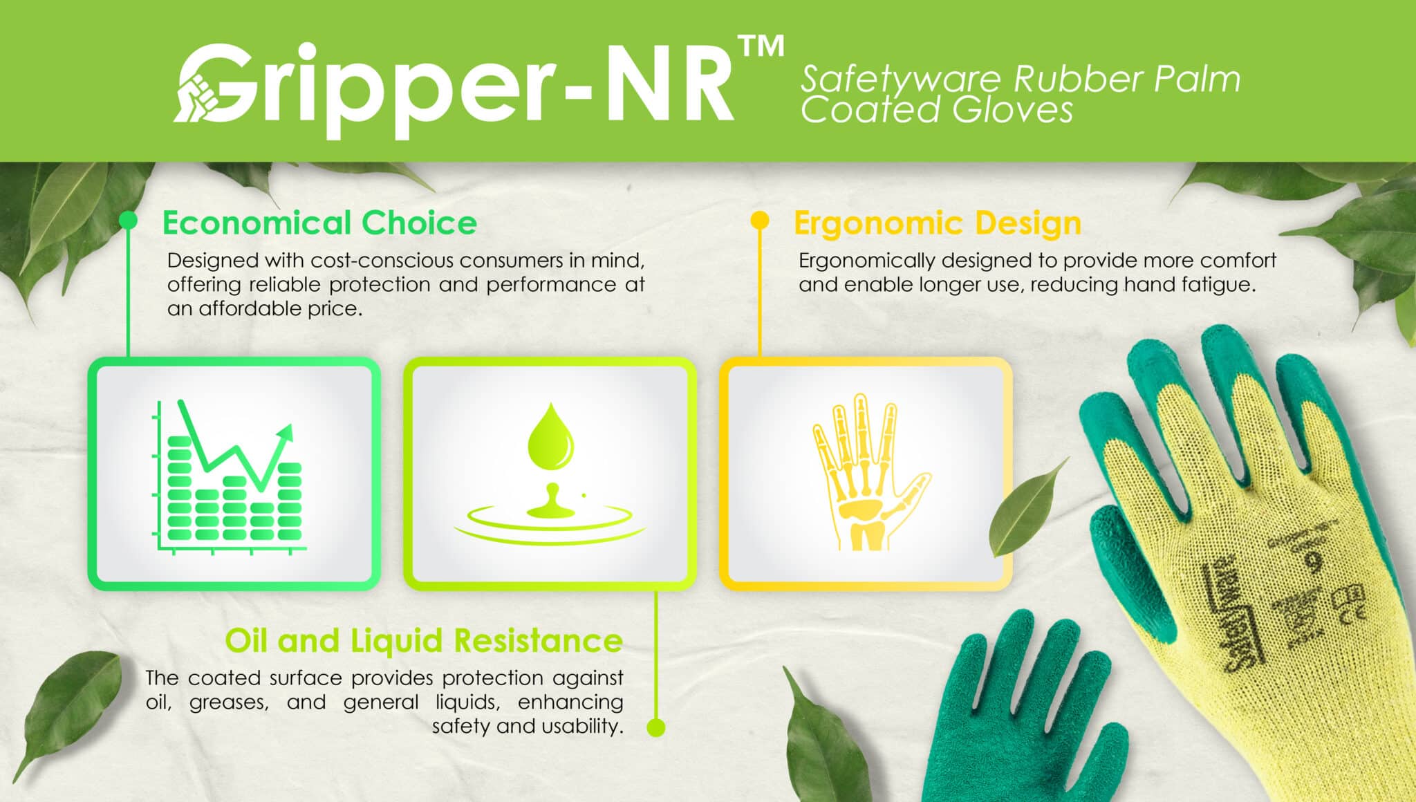 Eco-Friendly Work Gloves
