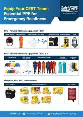 CERT Equipment Singapore - Key PPE for Emergency Response
