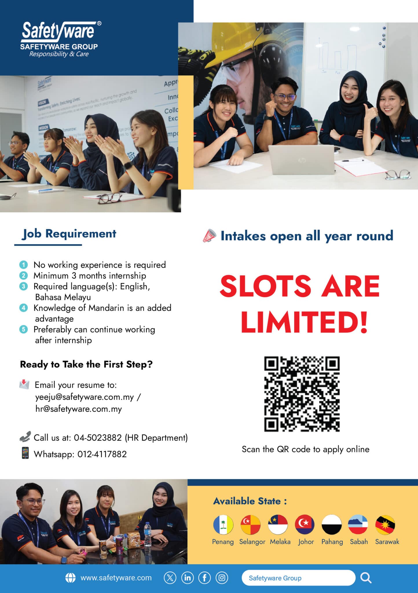 Launch Your Career with Safetyware’s Internship Program - Safetyware Group