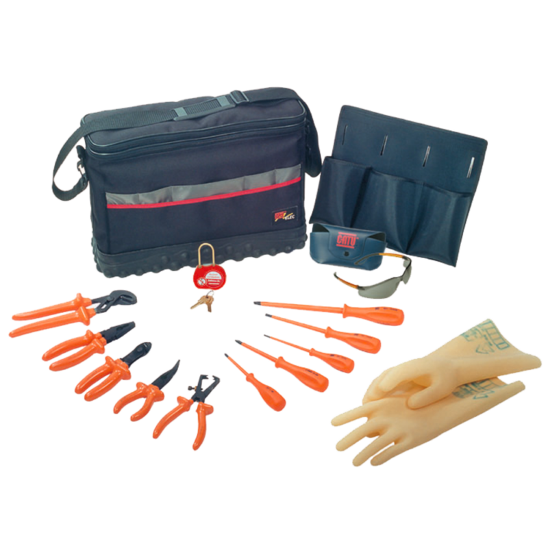 CATU Safety Equipment for LV Electricians with Protective Goggles ...